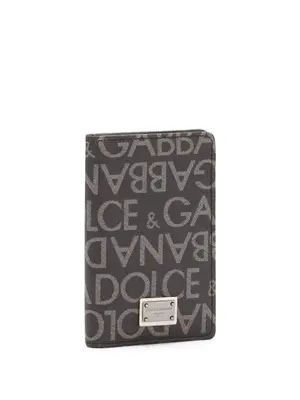 Dolce & Gabbana Logo-plaque Logo-print Wallet