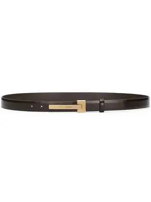 Dolce & Gabbana Leather Belt - Brown