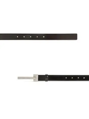 Dolce & Gabbana Leather Belt - Black