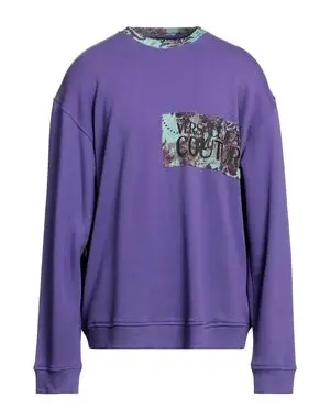 Versace Solid Crewneck Sweatshirt