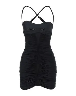 MUGLER Mini Bodycon Dress - Black