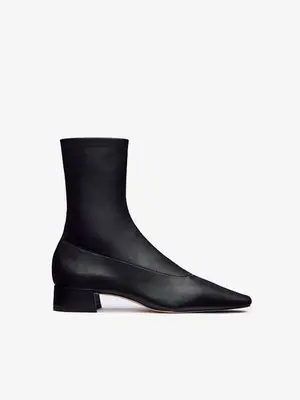REFORMATION Rosina Ankle Boot - Black