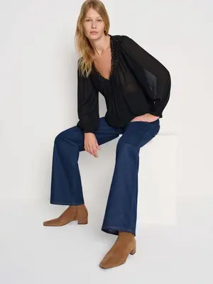 Women's Stretch Leather Boots