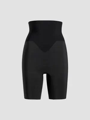 Commando Zone Smoothing High-waisted Shorts - Black