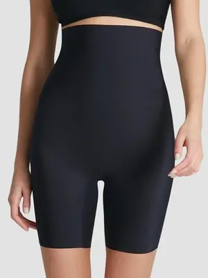 Commando Zone Smoothing High-waisted Shorts - Black