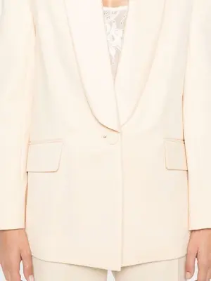 Zimmermann Illustration Blazer - Yellow