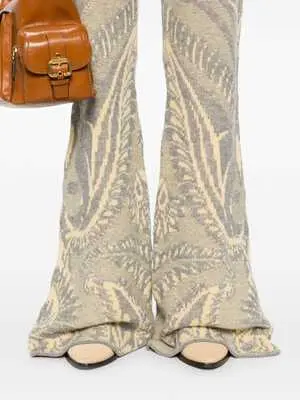 Etro Patterned Intarsia Trousers