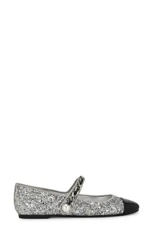 Nine West Platy Cap-toe Mary Jane Flat