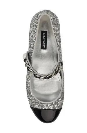 Nine West Platy Cap-toe Mary Jane Flat
