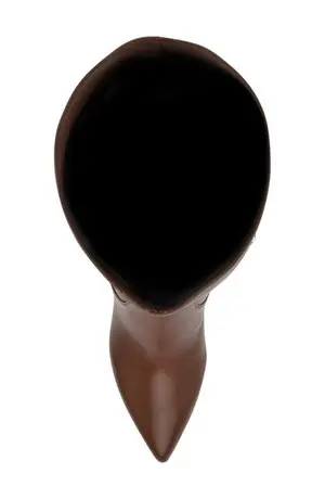 Nine West Sirena Pointed Toe Knee High Boots - Medium Brown