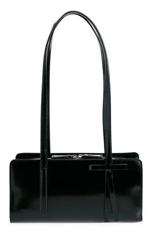 Sandy Liang Recital Patent Leather Shoulder Bag