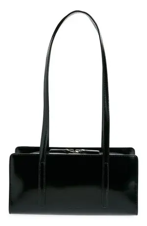Sandy Liang Recital Patent Leather Shoulder Bag
