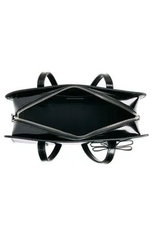 Sandy Liang Recital Patent Leather Shoulder Bag