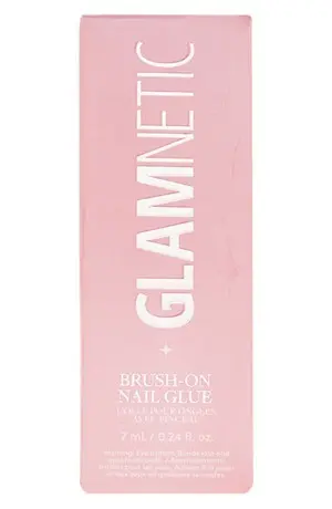 GLAMNETIC Brush-on Nail Glue - No Color