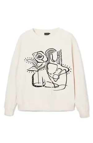 Desigual Patch Sweatshirt