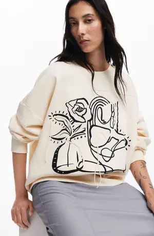Desigual Patch Sweatshirt