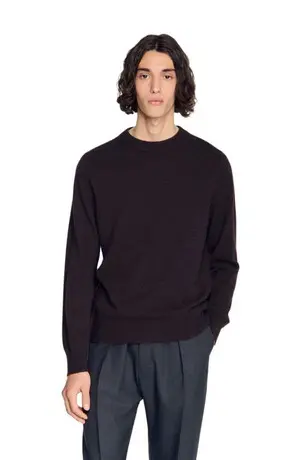 Sandro Cashmere Sweater - Chocolate