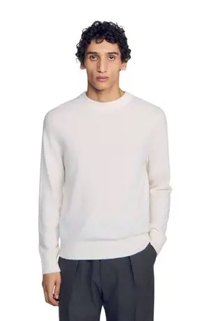 Sandro Cashmere Sweater - Ecru