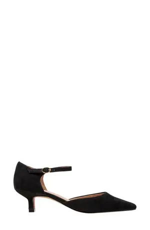 Linea Paolo Carey Ankle Strap Pumps - Black