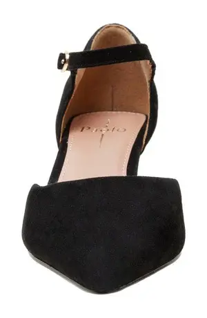 Linea Paolo Carey Ankle Strap Pumps - Black