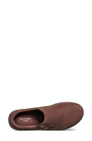 Rockport Hallie Zip Sneakers - Dark Brown