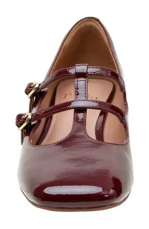 Linea Paolo Maurice Mary Jane Pump - Burgundy