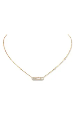 Messika Baby Move Diamond Necklace - Yellow Gold