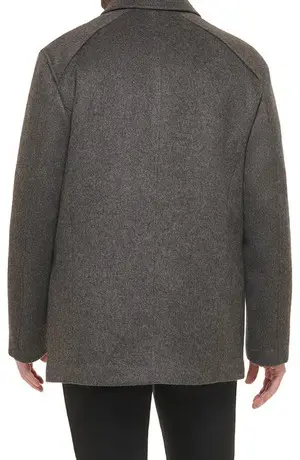 Cole Haan Wool Blend Coat - Grey