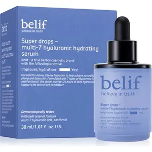 Belif Super Drops Multi-7 Hyaluronic Hydrating Serum - None