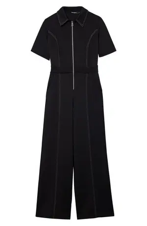 Desigual Newcastle Wide Leg Jumpsuit