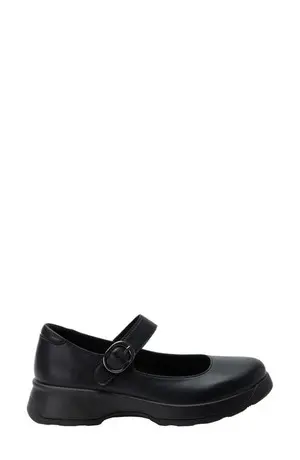 ALEGRIA BY PG LITE Jazmine Mary Jane Shoe - Black Nappa