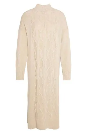 Barbour Elisha Long Sleeve Wool Blend Sweater Dress