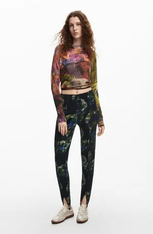 Desigual Pensee Lacroix Stirrup Pants