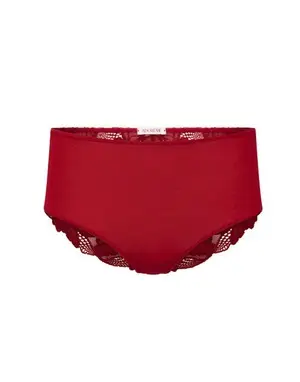 ADORE ME Teagan Shortie Panties - Dark Red