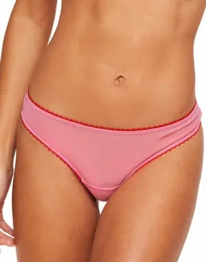ADORE ME Alyshia Thong Panties - Medium Pink
