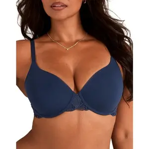 ADORE ME Teagan Contour Full Coverage Bra - Dark Blue
