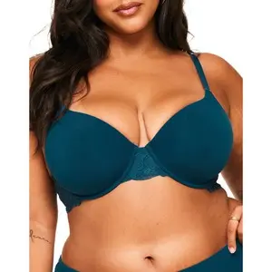 ADORE ME Teagan Contour Full Coverage Bra Dark Green