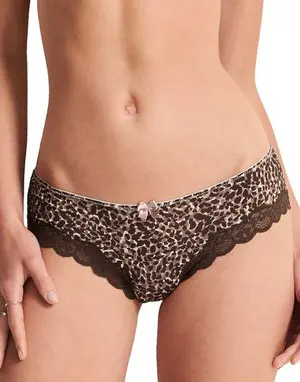ADORE ME Shea Cheeky Panties - Animal Brown