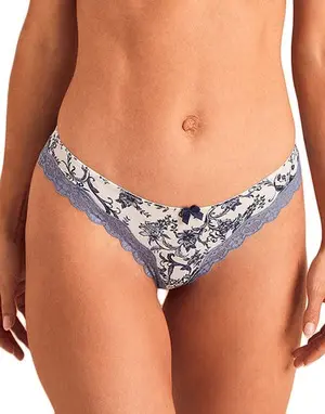 ADORE ME Shea Cheeky Panties - Novelty Blue