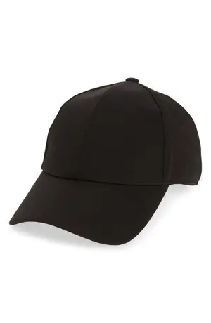 Nordstrom Adjustable Baseball Cap Black