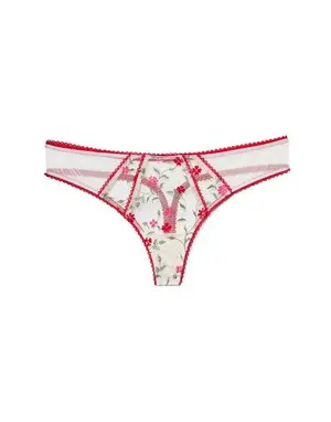 ADORE ME Rosa Thong Panties Floral Red