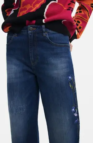 Desigual Aimar Wide Leg Jeans