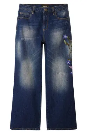 Desigual Aimar Wide Leg Jeans