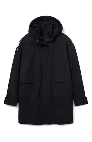 Desigual Floral Padded Coat