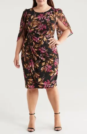 Connected Apparel Paneled Day Dresses