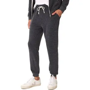 THREADS 4 THOUGHT Core Triblend Fleece Joggers - Heather Black