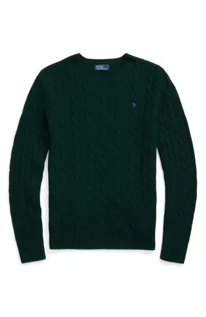 Polo Ralph Lauren Julianna Cable-stitch Wool & Cashmere Sweater