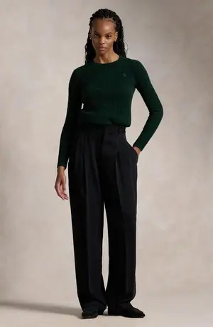 Polo Ralph Lauren Julianna Cable-stitch Wool & Cashmere Sweater