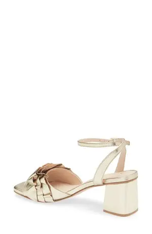 KOKO + PALENKI Serenity Sandals - Gold Metallic Leather