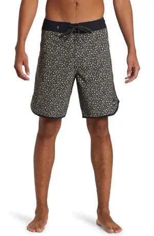 Quiksilver Highline Scallop Swim Trunks - Tarmac Apero Class